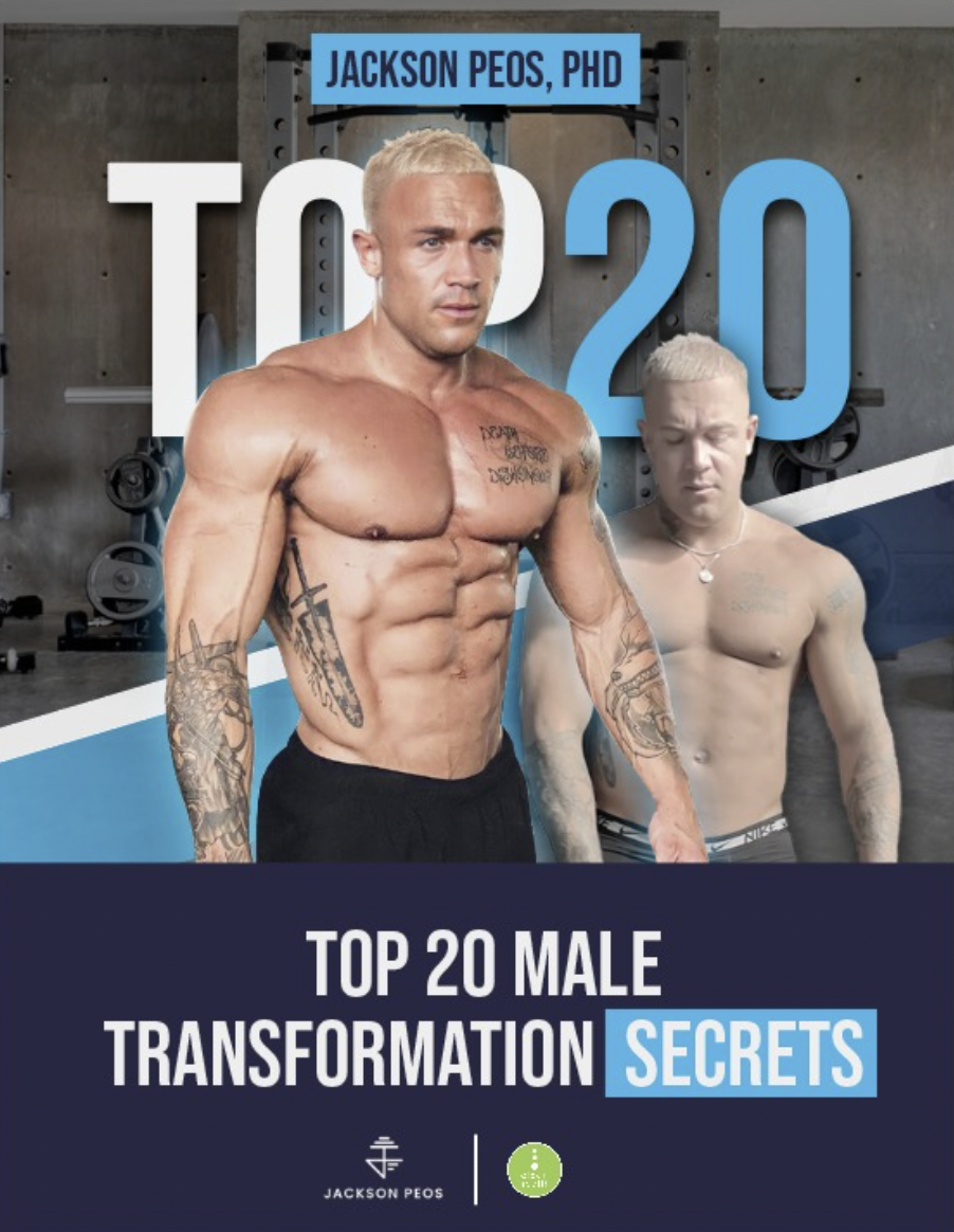 Top 20 Male Transformation Secrets by Jackson Peos - Clean Health